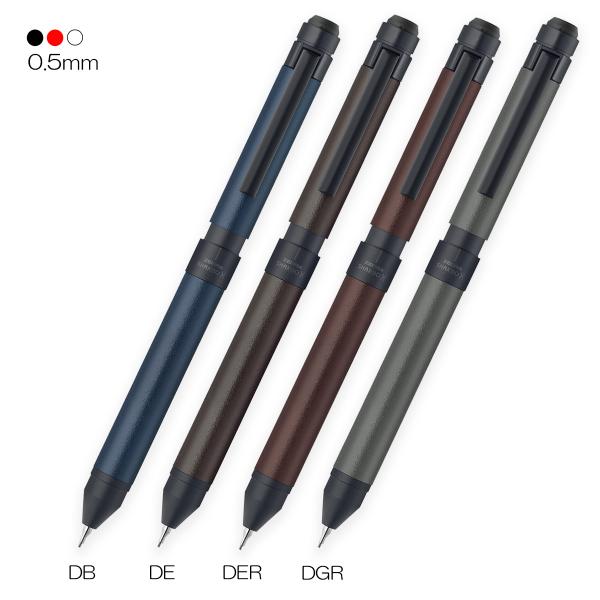 ●本体サイズ：軸径11.2×全長138.1mm●重量：22.1g●替消しゴム：X●セット内容：シャーボX本体/1本、SBXシャープ部機構0.5/1本、エマルジョンボールペン替芯(ESB-0.5芯)/黒赤各1本※リフィルは本体にセットされてお...