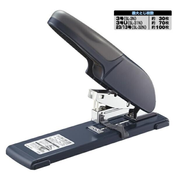 ●使用針：3号（SL-3N）・3号U（SL-31N）・23/13号（SL-32N）●外寸法（W・D・H）：96・312・245●再生材配合率/ハンドルカバー：R-ABS100%、ベースキャップ：R-PC100％●材質/本体：鋼板、ハンドルカ...