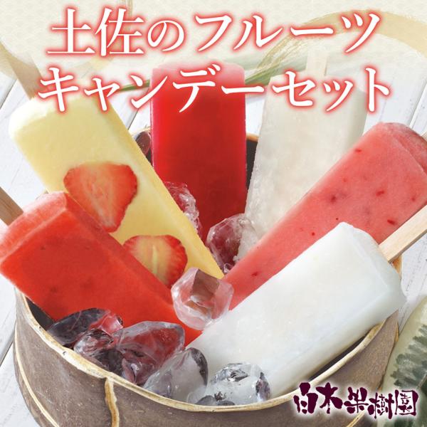・フルーツアイスキャンデー（苺とミルク・苺・柚子・すもも・やまもも・四万十ぶしゅかん）×（各80ml×2本）　合計12本セット高知県産のフルーツを使用して作り上げたアイスキャンデーのセットです。柚子やマンゴー、やまもも、すももなど、バラエテ...