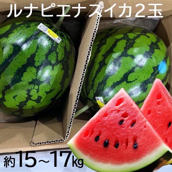 お中元にご利用で、お届け時期にご希望がある場合は備考欄にご記入ください。ご希望がない場合は、ご用意でき次第の発送でお手配致します。特大玉スイカ約７〜９kg×２個発送時期：6月中旬〜8月中旬次回発送は8月4、5日ごろとなります。※北海道・沖縄...
