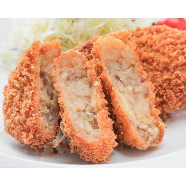 当店の原点！創業当初から先代がこだわり続けたコロッケのお味。ひき肉を使わず質の良い近江牛のスライス肉をふんだんに使用したっぷりのたまねぎとともに炊き上げた自慢の味付け。ジャガイモとの相性抜群です。すべて手作業で丁寧にご用意しております。美味...