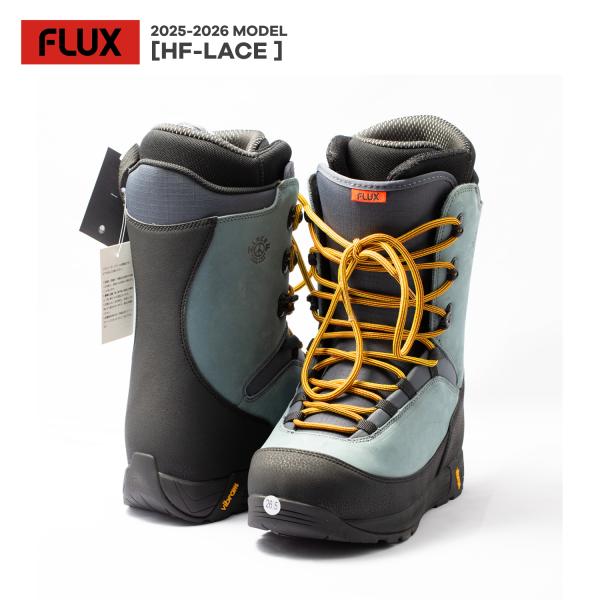 【ブランド】FLUX【アイテム】HF-LACE【カラー】GENUINE LEATHER【INNER】F10 INNER, ORTHOLITE INSOLE【フレックスレベル】2/10【国内正規品】当店はFLUXの正規店ですので保証規定に沿っ...