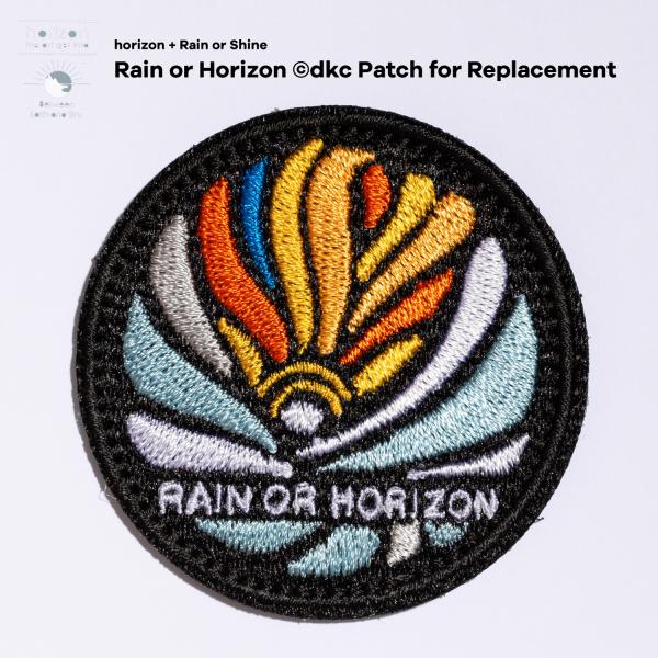 【ブランド】HORIZON (horizon + Rain or Shine)【アイテム】Patch for Replacement【カラー】DKC ART カラー【サイズ】直径 約5.5cm
