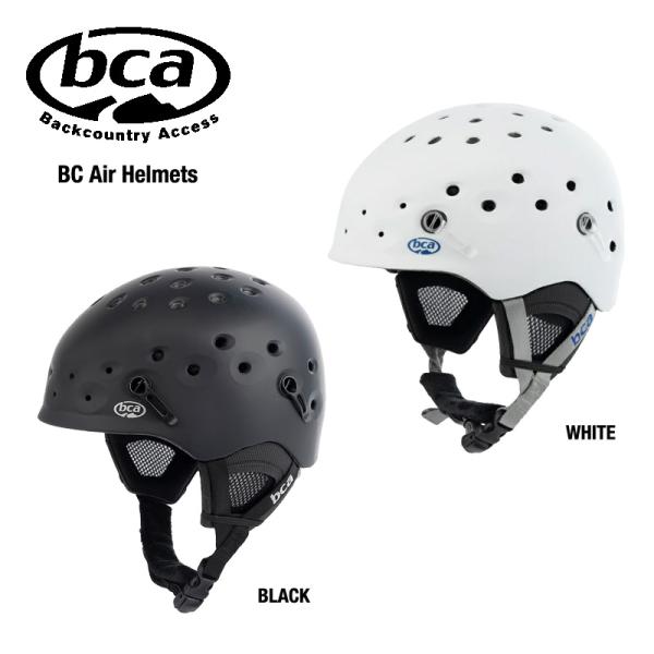 【ブランド】BCA【アイテム】BC AIR HELMET【カラー】BLACK / WHITE【サイズ】M :  55〜59cmL/XL : 59〜62cm【重量】重量：340g(S), 340g(M), 385g(L/XL)