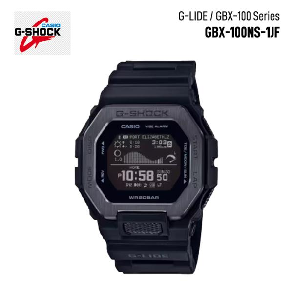 【ブランド】CASIO G-SHOCK【アイテム】G-LIDE GBX-100 Series GBX-100NS-1JF【品番】Z-10010GBXNS1【ケースサイズ（縦×横×厚さ）】50.9 × 46 × 14.7 mm【質量】66 g...