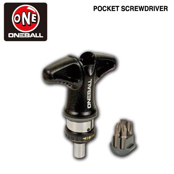 【ブランド】ONEBALL【アイテム】POCKET SCREW DRIVER【内容】プラスドライバー=3サイズ,マイナス=1