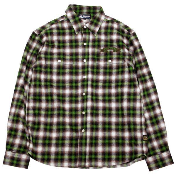【ブランド】TWELVE【アイテム】12 FLANNEL CHECK SHIRTS【カラー】BROWN-GREEN【QUALITY】C-100%【サイジング】身幅 : M=55,L=58,XL=61cm着丈 : M=77,L=79,XL=81cm