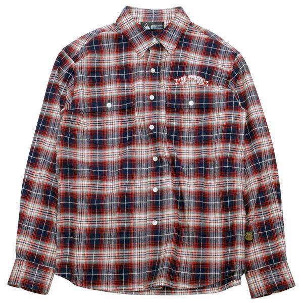 【ブランド】TWELVE【アイテム】12 FLANNEL CHECK SHIRTS【カラー】NAVY-RED【QUALITY】C-100%【サイジング】身幅 : M=55,L=58,XL=61cm着丈 : M=77,L=79,XL=81cm