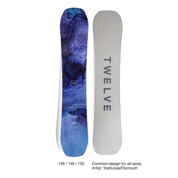 【ブランド】Twelve snowboards【アイテム】2026-2027 Street Jack【シェイプ】Twintip / camber【カテゴリ】freestyle, jib, street【スタイルスペック-10段階-】Flex...
