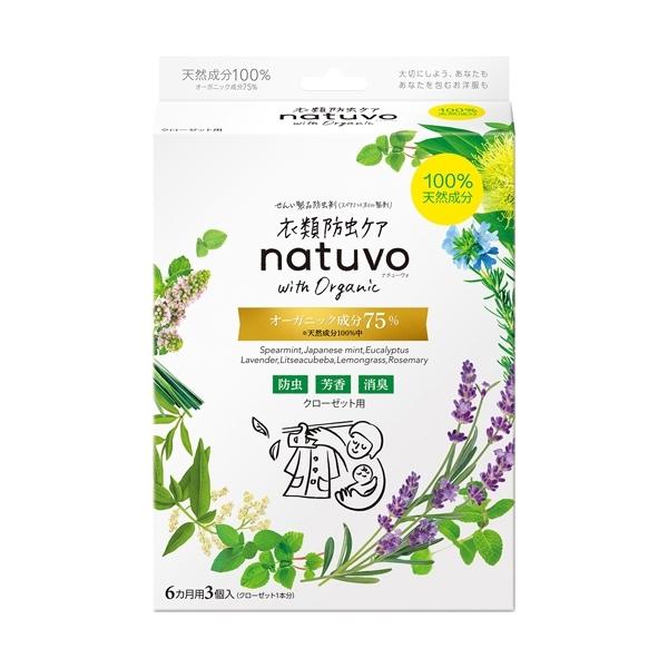 繊維製品防虫剤(スペアミントオイル製剤)です。無農薬栽培されたオーガニック成分が衣類を防虫します。化学合成成分(ピレスロイド、パラジクロルベンゼン等)は使用していません。