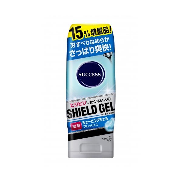 ヒゲをぬらさずにつけても、よく剃れるジェル状シェービング剤です。低刺激性の中性タイプ。剃った後の肌が爽快なフレッシュタイプ。