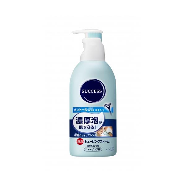 天然海藻エッセンス※配合のミクロの濃厚泡が保護膜を形成。すべりをよくし、肌を守りながらしっかり剃れる。剃った後ツルツル肌に。