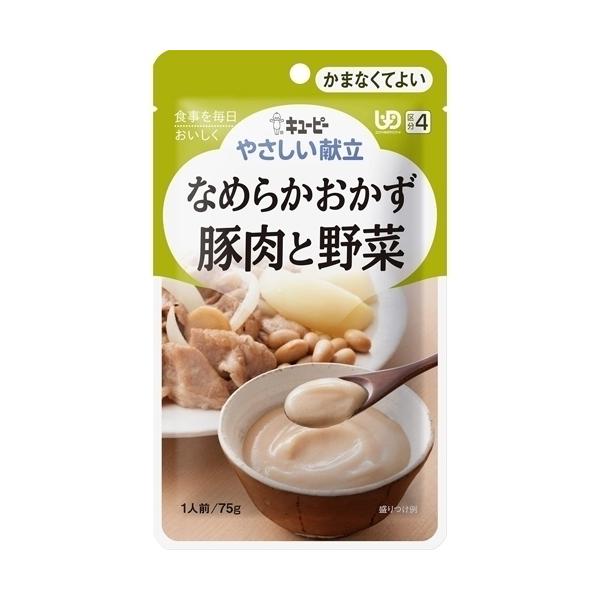 豚肉と玉ねぎをじっくりと炒め、じゃがいも・大豆と一緒になめらかに裏ごししたおかずです。しょうがの風味をほんのりきかせています。