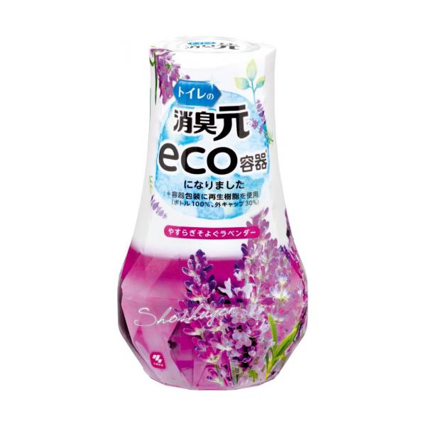 トイレのイヤなニオイを強力消臭する、トイレの消臭芳香剤です。さわやかなラベンダーの香りです。