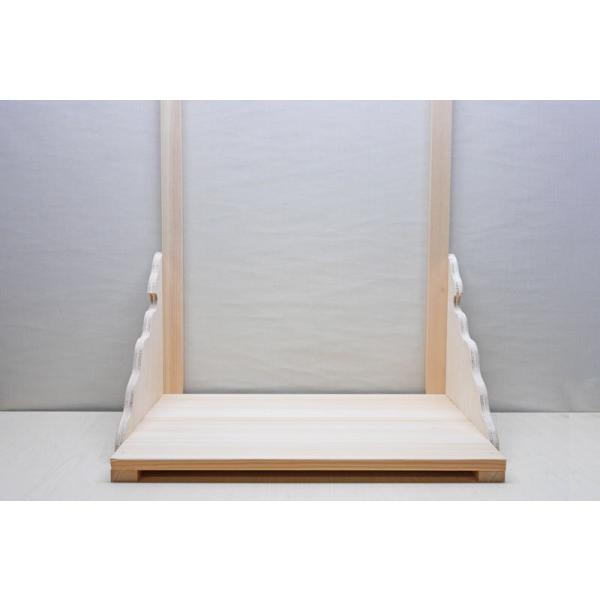 【サイズ(約)】外巾４６．５cm 奥行３１．５cm 高さ６０cm内巾４５cm 奥行３０cm【材質】木製【適用神棚】「屋根違い三社 特小」「大神明」「中神明」「恵比寿宮」「大神宮袖付」「大天理」「中天理」「荒神宮」【送料に関しまして】こちらの...