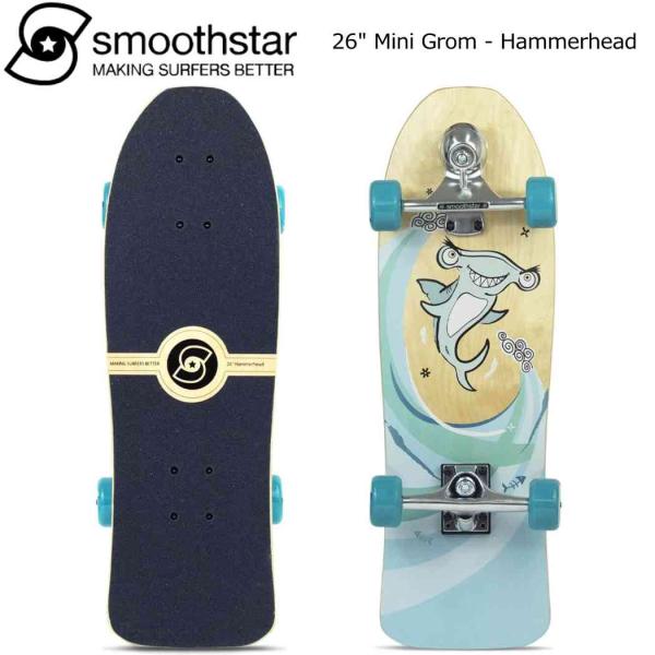 ブランドSmoothstarスムーススターモデル26"Minigrom Hammerhead Complete26 ミニグロム ハンマーヘッド コンプリート商品情報3歳から8歳の子供を対象にデザインされた26"のMini Gromは、親が子...