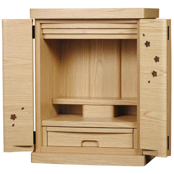 ◆仏縁堂オリジナルデザイン、コスパに優れたシンプルな造りのモダン仏壇機能性が充実したお仏壇を、お求めし安い価格でご提供サイズは15号・19号ワイド型の2サイズ色：紫檀色　胡桃色（ウォールナット色）　オーク色さらに仏具付きや上下セットも組み合...