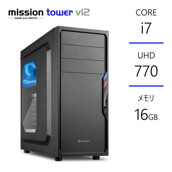 ■スペック━━━━━━━━━━OS：Windows 10 / 11 Pro 64bitマザーボード：ASRock B760M PG Lightning/D4CPU：Intel Core i7-12700GPU：Intel UHD Graph...
