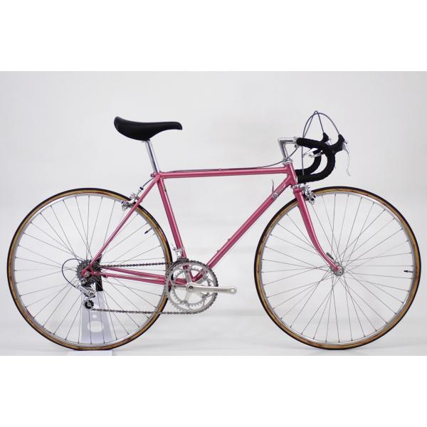 ■商品情報メーカーサイズ：480トップチューブ(C-C)：525mm（水平換算）シートチューブ(C-T)：480mm適応身長：165-175cm(目安)重量：約9.6kgフレーム材質：クロモリフォーク：クロモリレバー：シマノ 600 EX ...