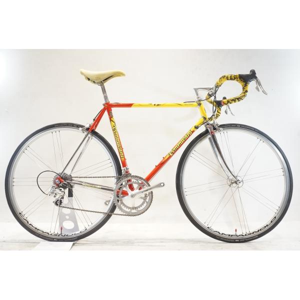 ■スペック・メーカーサイズ：推定53・適応身長(目安)：約175cm〜185cm・変速：2×10速・フレーム/フォーク素材：クロモリ・重量：約10.07kg・C-C：約555mm ホリゾンタル換算・C-T：約540mm・メインコンポーネント...