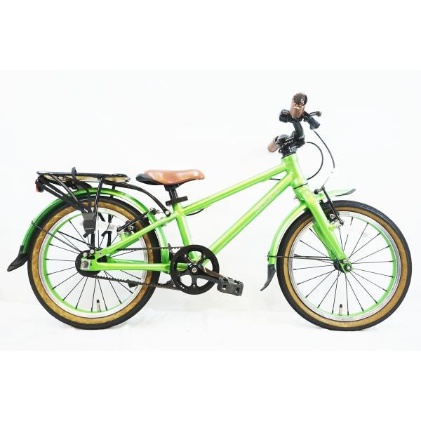 ■商品情報メーカーサイズ:16インチシートチューブ(C-T): mmトップチューブ(C-C):mm(ホリゾンタル換算)適応身長:105-120cm(目安)重量:約7.6kgフレーム材質:アルミフロントフォーク:アルミシフトレバー:フロントデ...