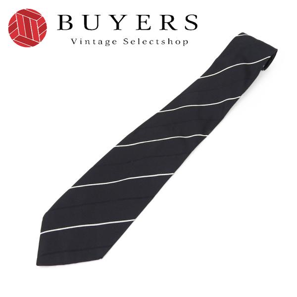 DETAILブランド：DOLCE&amp;GABBANA品名：【中古】 ドルチェアンドガッバーナ ネクタイ Cravatte シルク ブラック ホワイト ビジネス おしゃれ レジメンタル メンズ 男性 DOLCE&amp;GABBANA型番...