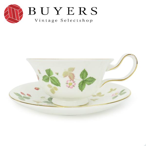 DETAILブランド：WEDGWOOD品名：【中古】 ウエッジウッド 食器 ティカップ＆ソーサー ワイルドストロベリー 陶器 ホワイト マルチカラー 1客 WEDGWOOD型番：―サイズ   重量：約315g素材：陶器カラー： ホワイト /...