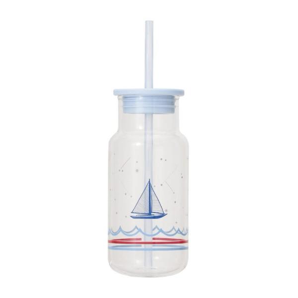 夏を感じるマリンスタイルのデザインをあしらった爽やかな印象のグラスタンブラーです。絵柄はシンプルに仕上げてあるため、シーンを選ばずにご使用いただけます。※冷たいドリンク専用です。※電子レンジ、食器洗い乾燥機には対応していません。※ドリンクチ...