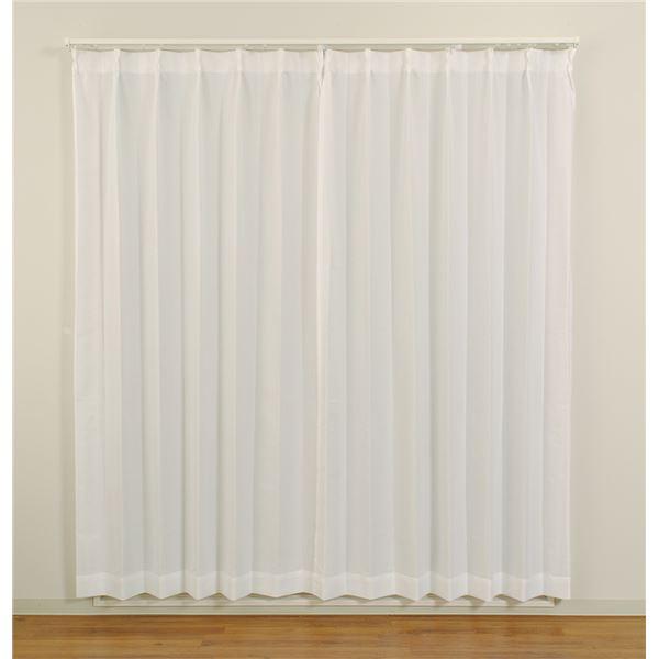 こちらは「お取り寄せによる問屋直送商品」となります。お取り寄せ先との在庫確認は適時行っておりますが、ごく稀にご注文後に出荷元にて欠品が判明する場合がございます。【商品名】 レースカーテン 幅200×丈78cm ホワイト 1枚 洗える 日本製...