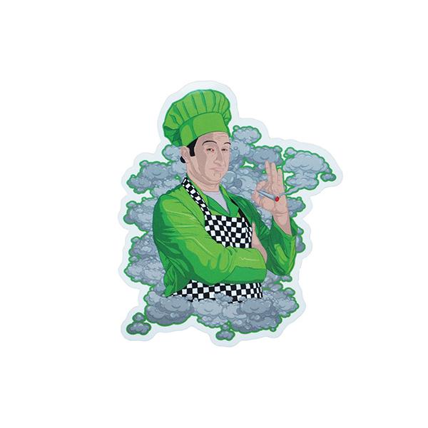 THC ステッカー FRESHLY BAKED C248THC、マリファナ、カンナビス、420、大麻関連のステッカーになります耐水性のあるビニールステッカーですサイズ：8cmx6.7cm（完璧な数値ではございません）画像2の撮影マットは1マ...