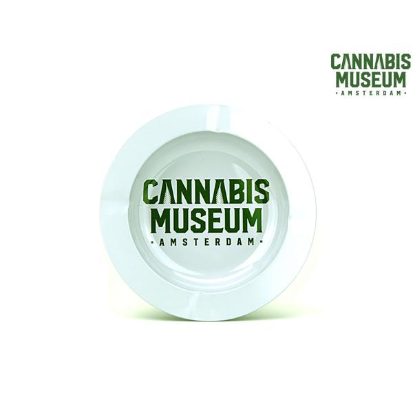 CANNABIS MUSEUM ASHTRAYカンナビス ミュージアム アッシュトレイ 灰皿 WHITEオランダはアムステルダムで行われるHigh Times ハイタイムズ 主催のCannabis Cup カンナビスカップでも常連、City...