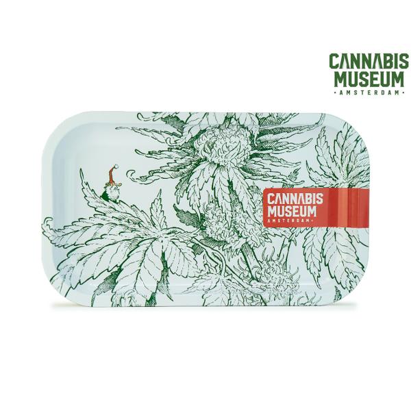 CANNABIS MUSEUM ROLLING TRAYカンナビス ミュージアム ローリングトレイ PLANT WHITE GNOMEオランダはアムステルダムで行われるHigh Times ハイタイムズ 主催のCannabis Cup カン...