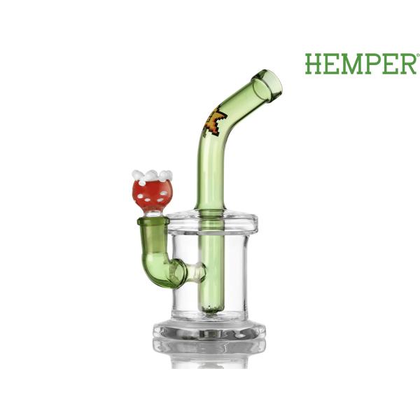 HEMPER GAMING BONGヘンパー ゲーミング ガラスボングアメリカはラスベガスのブランド、HEMPER ヘンパーから小型のガラスボングですあの名作ゲームをモデルとしたユニークなアイテムカスタムフラワーボウル（火皿）で次のレベルに...