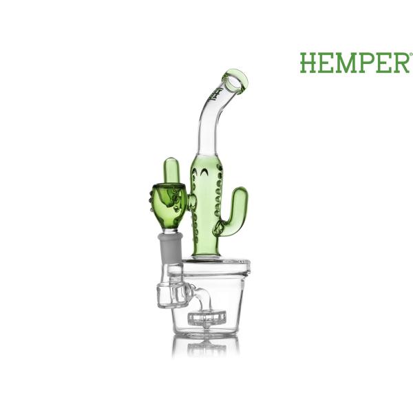 HEMPER CACTUS JACK BONGヘンパー カクタスジャック ガラスボングアメリカはラスベガスのブランド、HEMPER ヘンパーから小型のガラスボングですこのプランターに入ったサボテンはボングとしてはパンチのある機能を備えていま...