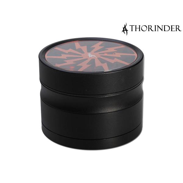 THORINDER AFTER GROW GRINDERアフター グロウ アルミ グラインダー 4パーツ ORANGE オレンジ高品質のアルマイト加工アルミニウムと医療グレードのステンレス鋼のグラインダー刃で作られた4つのパーツからなるスク...