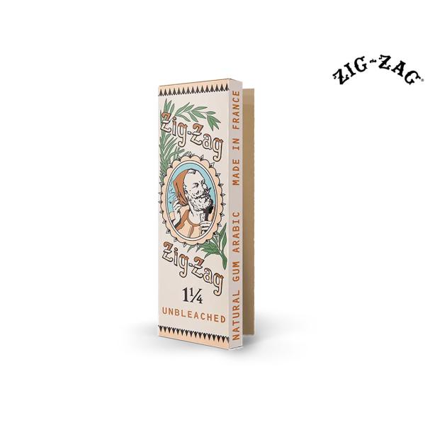 ZIG ZAG VINTAGE UNBLEACHEDジグザグ ヴィンテージ アンブリーチ ローリングペーパー 1 1/4老舗ローリングペーパー（巻紙）ブランドZIG ZAG ジグザグから、アンブリーチ（無標白）仕様の巻紙天然ガムと無漂白でピ...