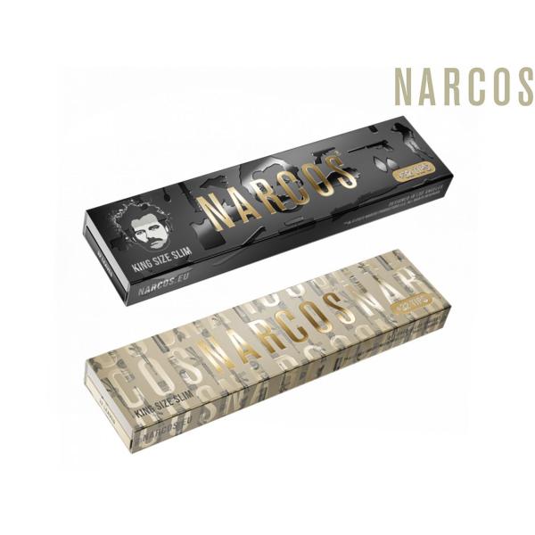 Bセット NARCOS KING SIZE SLIM ROLLING PAPER LIMITED EDITION TIPSナルコス キングサイズ ローリングペーパーリミテッドエディション フィルターティップス付きコロンビアのメデジンカルテル...