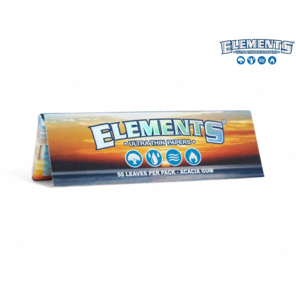 ELEMENTS エレメンツ ローリングペーパー 1 1/4ELEMENTS エレメンツシリーズは、のりが強いので巻きやすいのが特徴のゆっくりと燃えるスローバーニング極薄ライスペーパー（巻紙）です。シュガーガムを使用したのりが、燃焼の邪魔を...