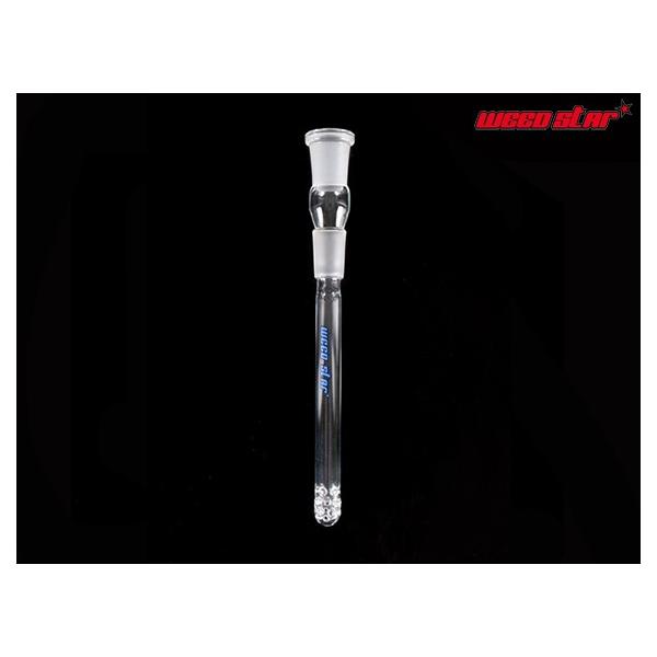 WEED STAR GLASS ウィードスターグラスボング用 ジョイントチラム ダウンステム（WS-18/18.8）ドイツのガラスボングブランドWEED STAR ウィードスターからあらゆるボングのジョイントチラムスペアです。先端に細かい穴...