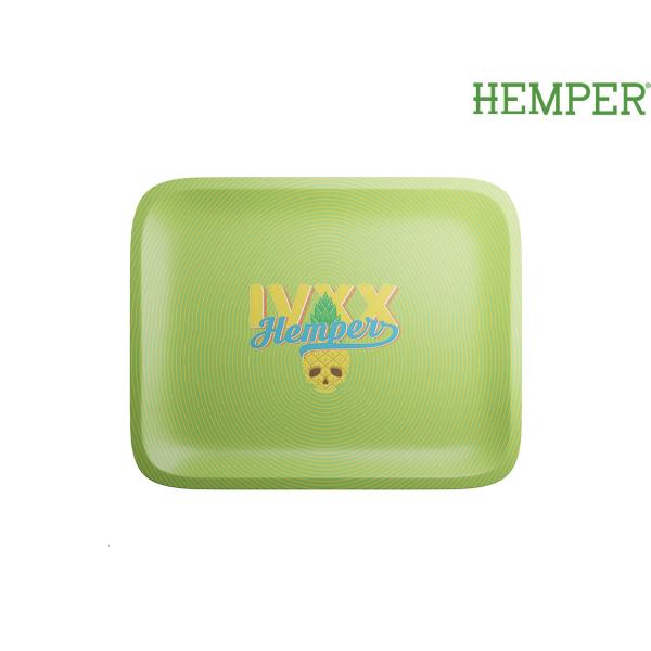 HEMPER PINEAPPLE IVXX SKULL ROLLING TRAYヘンパー パイナップル スカル ローリングトレイ Sアメリカはラスベガスのボングブランド、HEMPER ヘンパーからアルミ製のローリングトレーです。このトレイで...