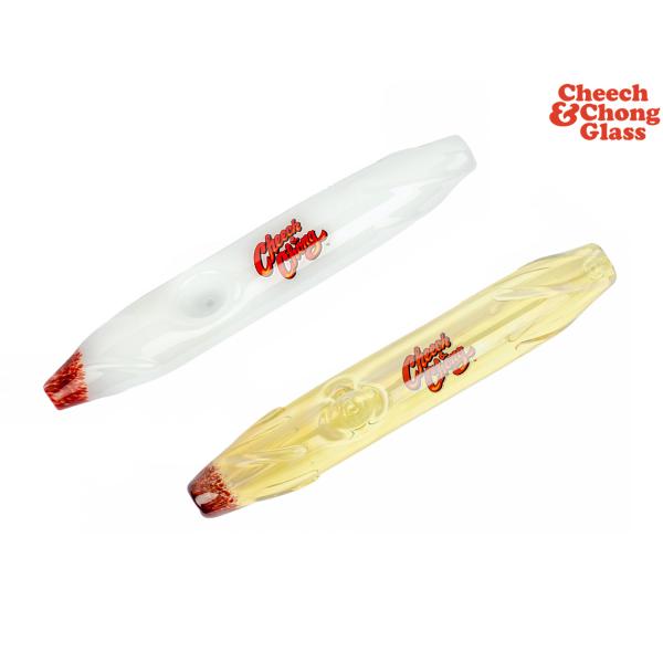 CHEECH&amp;CHONG GLASS THE LABRADOR HAND PIPEチーチ&amp;チョン グラス ガラスパイプチーチョンのオフィシャルブランド、からガラスパイプです。彼等のアイコンでもあるジョイント（巻きたばこ）に火...