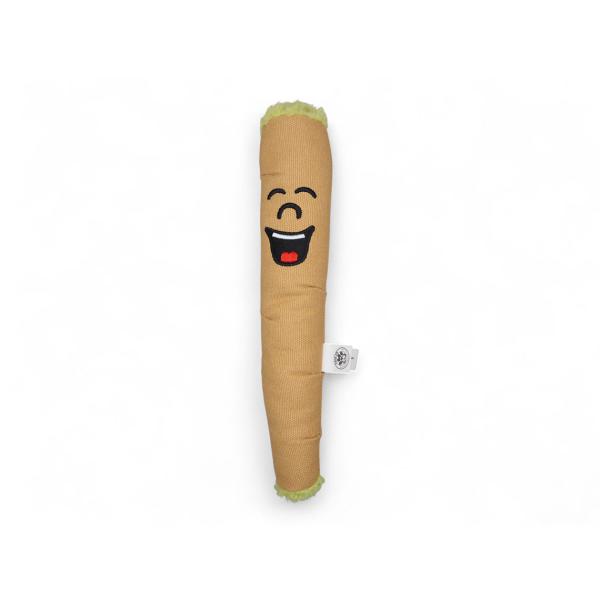 PAW 420 WEED DOG TOY ブラント ペーパー ドッグ トイ犬 ぬいぐるみ オモチャ 玩具 My Name is Bマリファナ（大麻）、ブラントラップ（巻紙）ジョイント型のドッグトイになります。プッシュでピーピーと音が鳴る、ス...