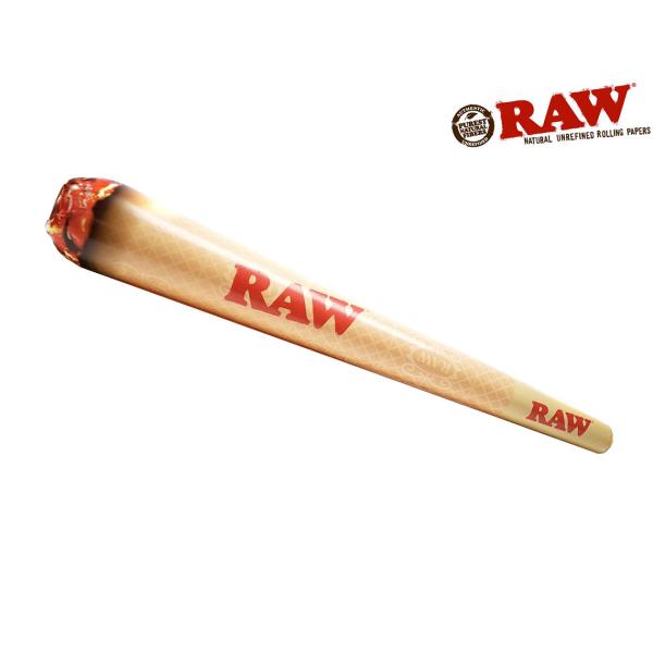 RAW INFLATABLE CONEロウ コーン ジョイント型 浮き輪 バルーン 110cm無漂白、塩素不使用でおなじみのローリングペーパー（巻紙）のRAW ロウペーパーから、ジョイント型の膨らまし浮き輪（バルーン）になります。お部屋など...
