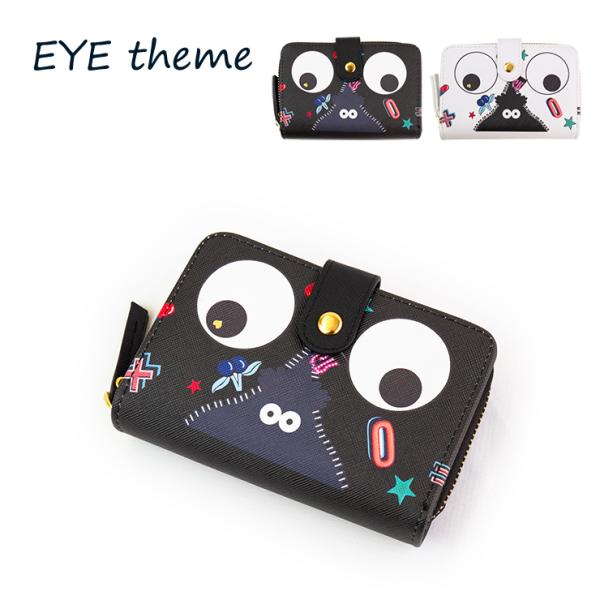 EYE THEME(アイテーマ)から、ラウンドジップの長財布が入荷。カラフルなイラストが散りばめられたエネルギッシュなデザイン。華やかなパターンをシンプルに仕上げた使い勝手の良いアイテムです。製造上の特性により、プリントのズレや色むら・細か...