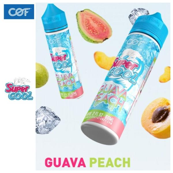 【商品名】Cloudy O Funky Super Cool Guava Peach【内容量】60ml【生産国】マレーシア【コメント】有名なマレーシアリキッド『Cloudy O Funky』の『Super Cool』シリーズです。その名にふ...