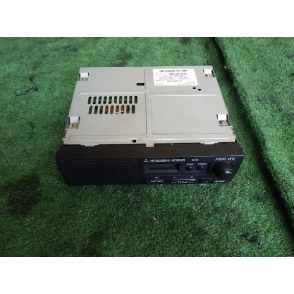 **** 商品説明を必ずご確認ください ****部品管理番号：000041414161100メーカー純正品番：MK387473部品名：ラジオ部品メーカー品番：RM-9287D部品区分：リサイクル品管理品番：043100車名：キャンター車両タ...