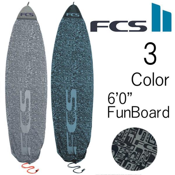 ■Product Info〜■<br><br>最新のFCSカバーコレクションに搭載された新素材により、サーフボードの運搬をより簡単に、より快適に、そして保護を 最重要とし、より長く使っていただけます。デイリーユースは...