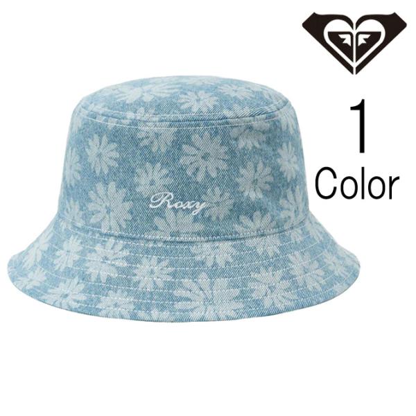 ・花柄をレーザープリントしたデニム素材のバケットハット。フロントには小さめのROXYロゴ刺繍を入れ、大人っぽい印象に。カジュアルなボトムスやワンピースとのコーディネートがおすすめ。