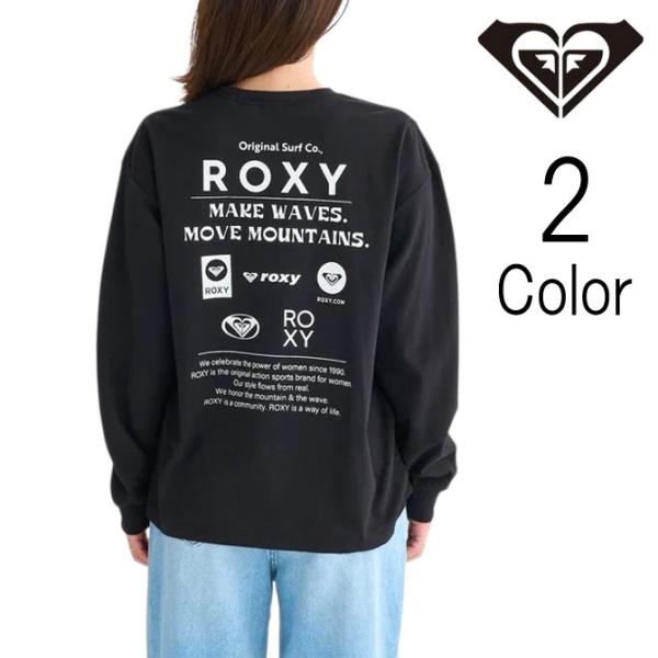 ・人気のヒストリカルロゴをアップデートしてバックプリントに採用したロングスリーブトップス。。クルーネックで、フロントにはROXYロゴのプリントをあしらったシンプルなデザインです。