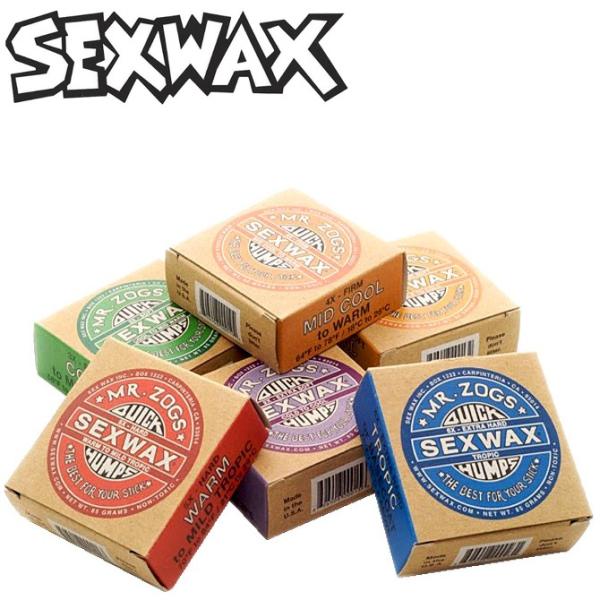 "UltraGripWax”と言われる程の高グリップが可能な次世代サーフワックス"SexWax DreamCream"サーフボード/サーフワックス/粘着系/フーワックス/サーフィン/3タイプ